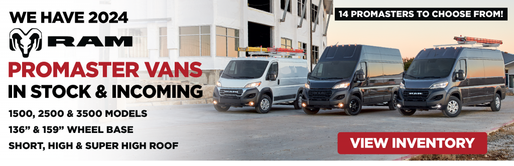 Ram Promaster - Williamson Chrysler Ltd.